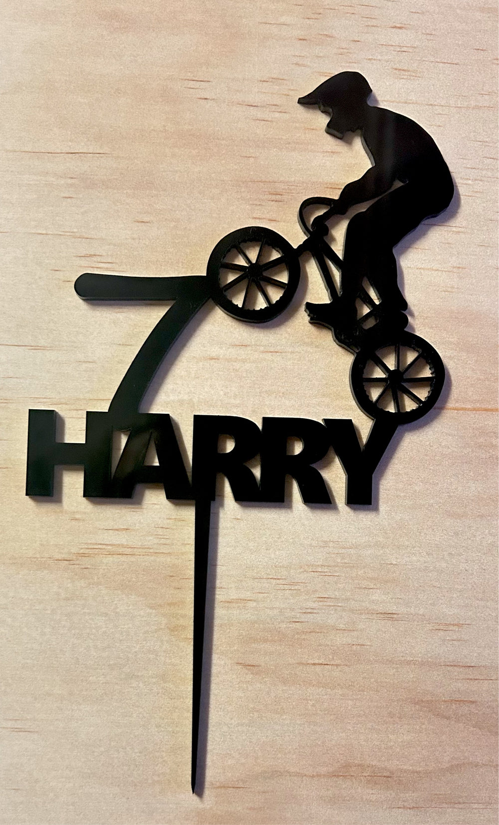 BMX Cake Topper